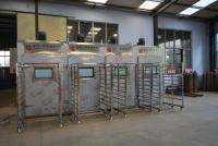 China 380v Meat Smoking Machine PLC 100kg Batch Industrial Smoke House Oven for sale