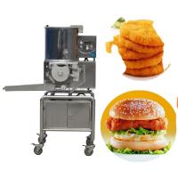 China 30L Beef Burger Making Machine Motor Shaper Meat Press Machine for sale