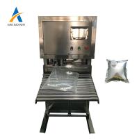 China SUS304 Semi Automatic Food Packing Machine Wine Bag BIB Filler for sale