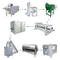 China Roasting Dryer Nuts Processing Machine Peeling Cashew Grading Machine for sale