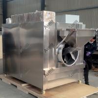 China Gas Coffee Bean Roaster 200kg/H 24kw Coffee Bean Baking Machine for sale