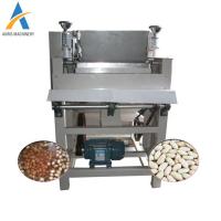 China Electric Soybean Peeling Machine 200kg/H Wet Peanut Saparating Machine for sale