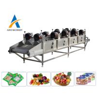 China Industrial Nut Roasting Machine Sugar Salt Flavor Walnuts Frying Processing Line for sale