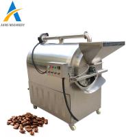 China Cashew Fresh Roast Automatic Coffee Bean Roaster Food SUS201 SUS304 for sale