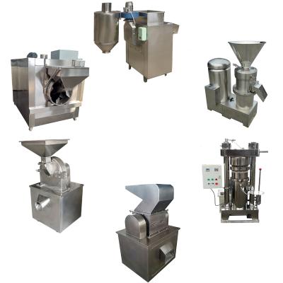 China 24kw Bean To Bar Chocolate Machine 200kg Cacao Powder Production Line for sale