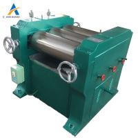 China Three Roller Triple Roller Grinding Machine Or Chocolate Grinder Ink Roll Dyeing Machine for sale