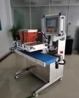 China 6PCS Min Chocolate Pouring Machine 304ss Coating Chocolate Depositing Line for sale