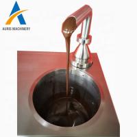 China full automatic small chocolate temperature adjuster black  hot selling chocolate making dipper machine for dessert shops for sale
