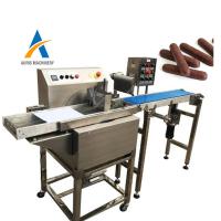 China Nuts Tempering Chocolate Making Machine 150kg Per Hour Snack Enrobing Machine for sale