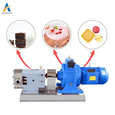 China Stainless Steel Chocolate Internal Gear Pump Or Chocolate Syrup Honey Pump for sale