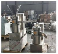 China 304 Stainless Steel Nut Grinding Machine Colloid Mill Peanut Butter Grinder for sale