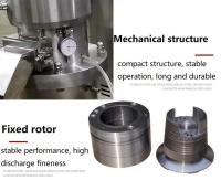 China 304 Stainless Steel Nut Grinding Machine Colloid Mill Peanut Butter Grinder for sale