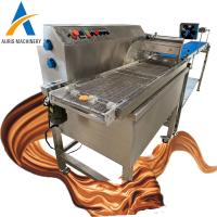 China Stainless Steel Chocolate Enrober Machine Chocolate Covered Machine for sale