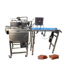 China 15kg 30kg 60kg Chocolate Making Machine Coating Covering Machine For Waffer Cookies for sale