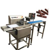 China 15kg 30kg 60kg Chocolate Making Machine Coating Covering Machine For Waffer Cookies for sale