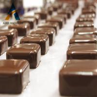 China 15kg 30kg 60kg Chocolate Making Machine Coating Covering Machine For Waffer Cookies for sale