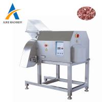 China Pork Slicer Meat Processing Machines 5.5kw 304 Stainless Steel Meat Crusher Machine for sale