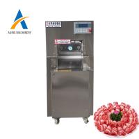 China Frozen Beef Roll Pieces Cutter Machine Chilled Mutton Chopping Freezing 550w for sale
