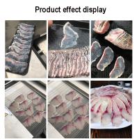 China Black Carp Filleting Cod Fish Slitting Machine With Sloped 380v for sale