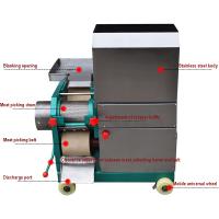 China Shrimp Meat Separator Deboning Belt For Bone Fish Meat Cutting Machine for sale