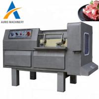 China Commercial Vegetables Dicer Cutting Machine Frozen Meat Fresh Chicken Fish Beef for sale