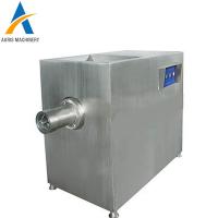 China Commercial Beef Meat Crushing Grinder Machine Frozen Fresh Fish Lamb 5.5KW for sale
