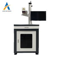 China Intelligent Computer Fiber Laser Marking Machine 20W Two Dimensional Code Engraving for sale