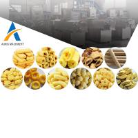China Chocolate Jam Peanut Butter Sandwich Core Filled Rice Cracker Puffed Snack Food Production Line Processing Equipment for sale