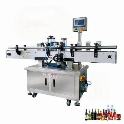 China High Speed Automatic Sticker Labeller Round Glass Bottle Labeling Machine For Food Industry for sale