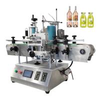 China Automatic Table Type Small Essential Oil Round Bottle Sticker Labeling Machine for sale