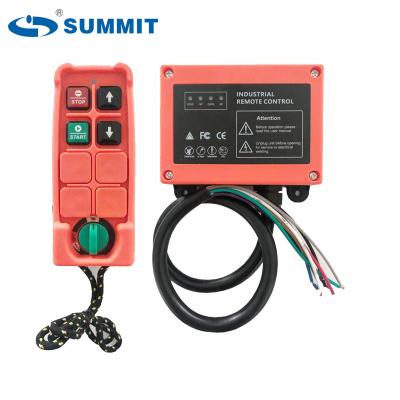 China Telecrane F21-2S Electric Hoist Remote Control 110V Micro Winch Remote Control Switch for sale