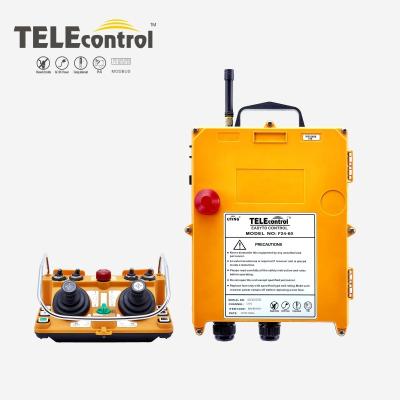 China Industrial Wireless Joystick Remote Control Telecrane F24-60 Manual Overhead Crane for sale