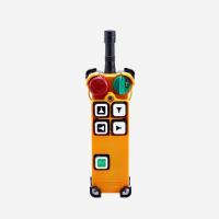 China 4 Keys Telecrane F21-4D Double Speed Safety Hoist Crane Radio Control Systems for sale