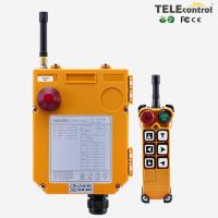 China F26-C1 Industrial Radio Remote Control Hoist Crane FCC 6 Single Speed Keys for sale
