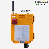 China F26-C1 Industrial Radio Remote Control Hoist Crane FCC 6 Single Speed Keys for sale
