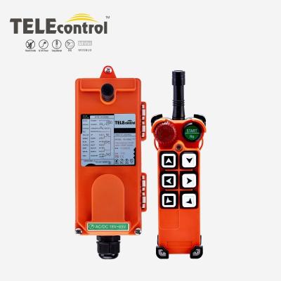 China 6 Single Crane Remote Control Systems Uting Telecrane Wireless Radio Remote Control for sale