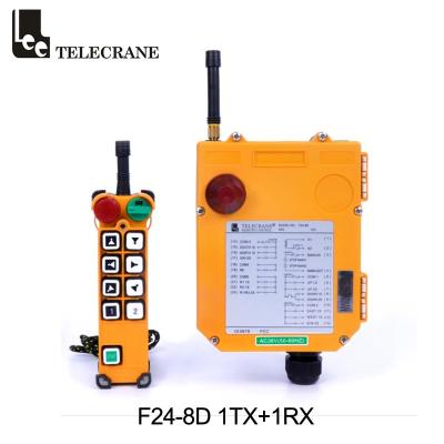 China DC12-24V Telecrane Remote Control F24-8D AC36V 220V RF Hoist Crane Remote Control for sale