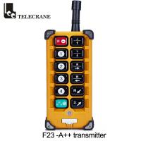 China 10 Push Button Telecrane F23A++ Wireless Radio Remote For Crane Overhead for sale