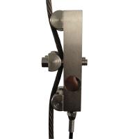 China ANT RH-EC Wire Tension Load Cell 3000kg  8-21mm Clamp On Rope Load Cell for sale
