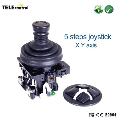 China Telecontrol Joystick JM-7A41-1 2 Motions 5 Steps Tower Crane Remote Control Joystick for sale