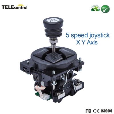 China 5-Step Multiple X Y Axis Remote Control Spare Parts Electrical Switch Manoeuvre Lever for sale