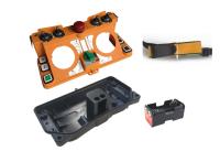 China Telecrane Remote Control Spare Parts 3 Position Toggle Switch With Waterproof Cap for sale