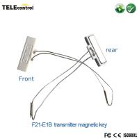 China Telecontrol wireless remote control F21-E1B transmitter magnetic key switch for sale