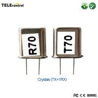 China Telecrane key pad radio remote control crystals frequency quartz for sale