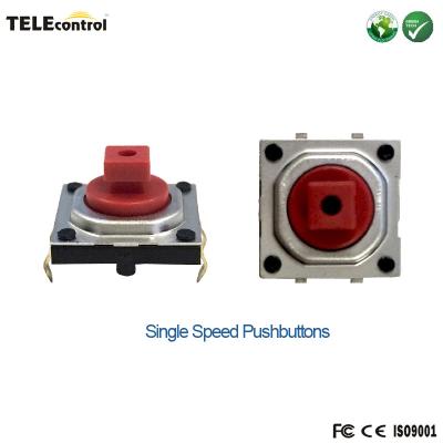 China Telecrane push buttons crane and hoist radio remote control singl speed bushbuttons keys for sale