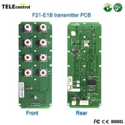 China Telecontrol crane remote controller F21-E1B transmitter emitter main PCB board for sale
