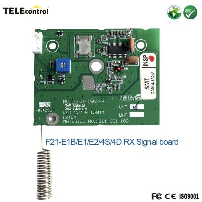 China Crane remote control F21-E1 F21-E2 F21-E1B receiver frequency board signal PCB for sale