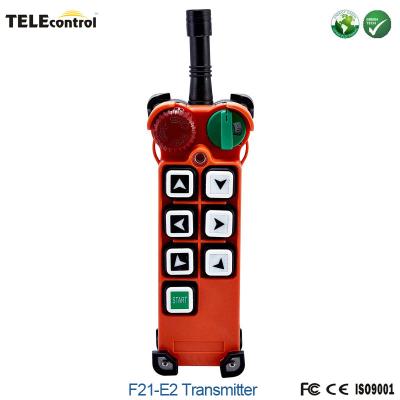 China 6 push buttons telecontrol RF control F21-E2-TX transmitter with magnetic switch and EMS for sale