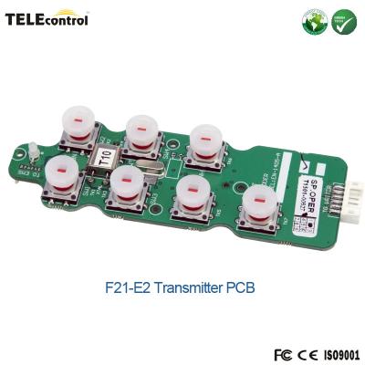 China Hoist radio remote controller F21-E2 transmitter emitter main board PCB for sale