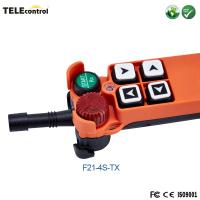 China telecontrol 4 pushbuttons crane remote controller F21-4S transmitter for sale